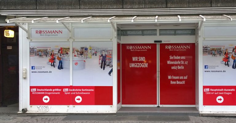 Neue Design-Filiale in Berlin: Rossmann schafft Platz - Supermarktblog