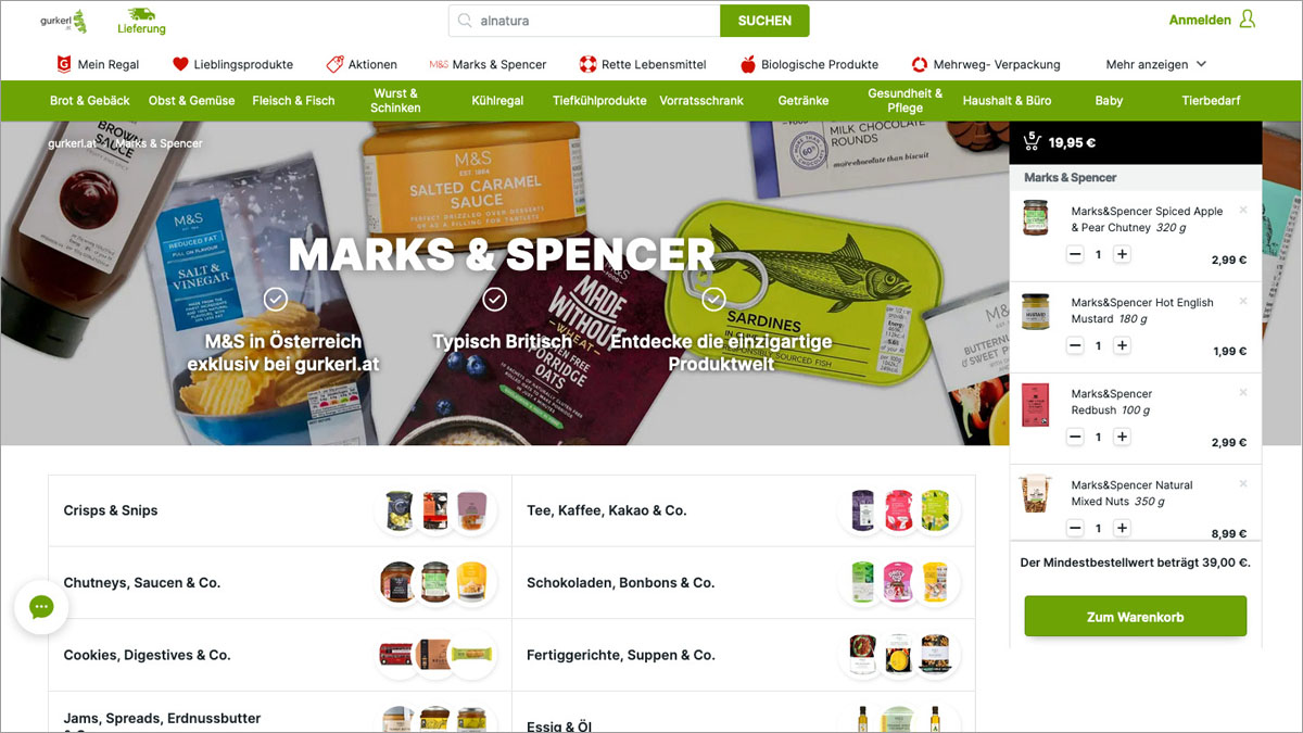 Alnatura, M&S, Gurkerl & Co.: Markenpatenschaften werden zum Standard ...