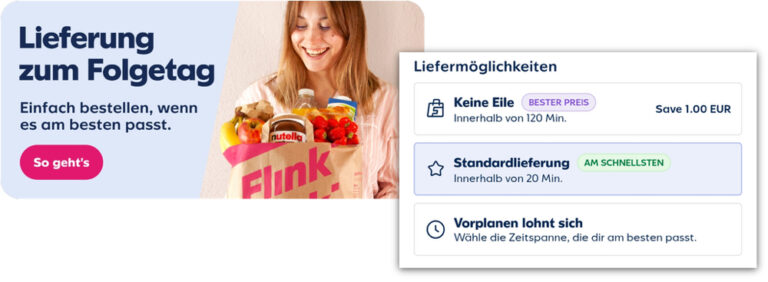 Next Day und größere Liefergebiete: So entwickelt sich Flink zum vollwertigen Lieferservice ...